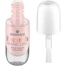 Essence Nägel Nagellack French MANICURE Sheer Beauty Nail Polish 02 Rosé On Ice