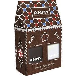 ANNY Nägel Nagellack Xmas Set Baby It's Cold Outside Cool Dress 15 ml + Hot Chocolate Weather 15 ml