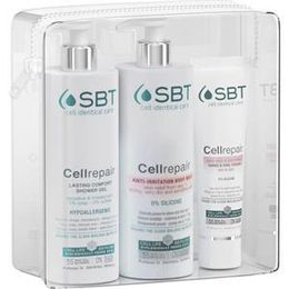 SBT Cell Identical Care Körperpflege Cellrepair Geschenkset Showergel 400 ml + Body Milk 400 ml + Hand- & Nagelcreme 100 ml