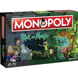 Winning Moves MONOPOLY - Rick and Morty Brettspiel Mehrfarbig