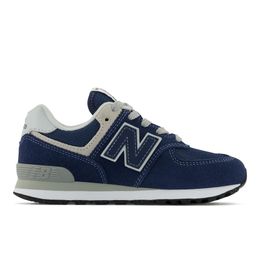 New Balance Sneaker '574' Jungen Größe 33.5 navy / hellgrau
