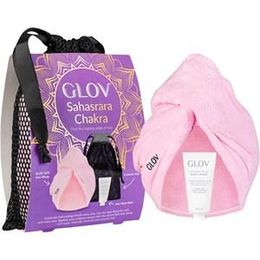 GLOV Angebote Geschenkset Sahasrara Chakra Set Makeup Remover Pads Moon Pads Mint 5 Stck. + Kabuki Makeup Brush 1 Stck. + Bag