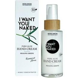 I WANT YOU NAKED Körperpflege Handcreme Healing GreensPure Aloe Hand Cream