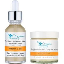 The Organic Pharmacy Pflege Gesichtspflege Geschenkset Stabilised Vitamin C Serum 15 % 30 ml + Stabilised Vitamin C Corrective Mask 3 % 60 ml