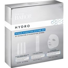 Babor Gesichtspflege Doctor Babor Geschenkset Hyaluronic Ampoules 3x2 ml + Hyaluron Cream 50 ml + 1x Hydrating Bio-Cellulose Mask
