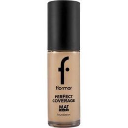 Flormar Teint Make-up Foundation Perfect Coverage Mat Touch 301 Soft Beige