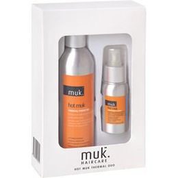 muk Haircare Haarpflege und -styling Hot muk Geschenkset Hot Muk Thermal Protector 250 ml + Hot Muk Serum 55 ml