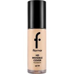 Flormar Teint Make-up Foundation HD Invisible Cover 080 Soft Beige