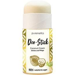 puremetics Pflege Körperpflege Deo-Stick Coconut-Cream