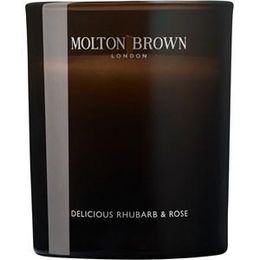 Molton Brown Collection Delicious Rhubarb & Rose Scented Candle Single Wick