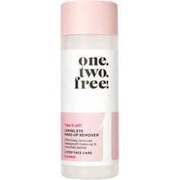 one.two.free! Pflege Gesichtsreinigung Caring Eye Make-up Remover