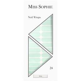 Miss Sophie Nägel Nagelfolien Minty Nail Wrap