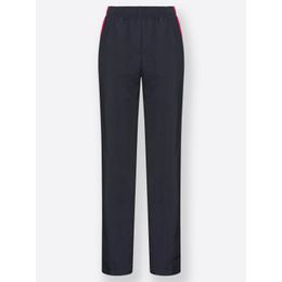 Catamaran Sports Damen Freizeithose in Microfaser-Qualit&auml;t, marine-pink, Gr&ouml;&szlig;e 50