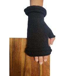 Posh Gear Fäustlinge Alpaka Handschuhe Storiguanti Damen Herren aus 100% Alpakawolle