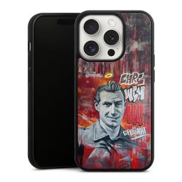 DeinDesign iPhone 15 Pro Handy Gallery Case Handyh&uuml;lle 9H Geh&auml;rtetes Glas R&uuml;ckseite H&uuml;lle 1. Fc Kaiserslautern 1. Fck Fritz Walter Gallery Case