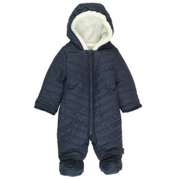 Sanetta - Stepp-Overall QUILTED STRIPES in indigo blue, Gr.68