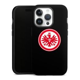 DeinDesign iPhone 14 Pro Handy Panzer Handyh&uuml;lle robuste Outdoor H&uuml;lle Schutzh&uuml;lle matt Sge Eintracht Frankfurt Eagle Tough Case