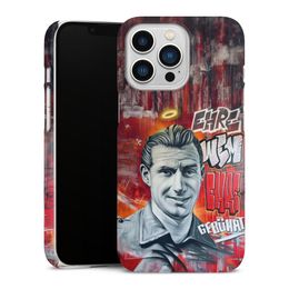 DeinDesign iPhone 13 Pro Handy Premium Case Smartphone Handyh&uuml;lle Schutzh&uuml;lle matt 1. Fc Kaiserslautern 1. Fck Fritz Walter Premium Case