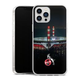DeinDesign iPhone 13 Pro Max Handy Silikon H&uuml;lle Case transparent Handyh&uuml;lle Stadium 1. Fc K&ouml;ln Official Licensed Product Silikon Case