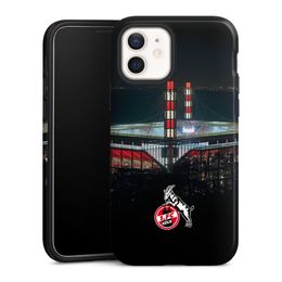 DeinDesign iPhone 12 mini Handy Panzer Handyh&uuml;lle robuste Outdoor H&uuml;lle Schutzh&uuml;lle gl&auml;nzend 1. Fc K&ouml;ln Official Licensed Product Stadium Tough Case