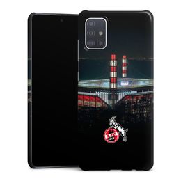 DeinDesign Galaxy A51 Handy Premium Case Smartphone Handyh&uuml;lle Schutzh&uuml;lle gl&auml;nzend Stadium 1. Fc K&ouml;ln Official Licensed Product Premium Case