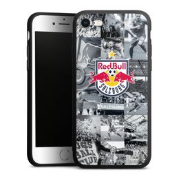 DeinDesign iPhone SE (2020) Handy Premium Silikon H&uuml;lle Handyh&uuml;lle schwarz Case Red Bull Fc Red Bull Salzburg Salzburg Silikon Premium Case