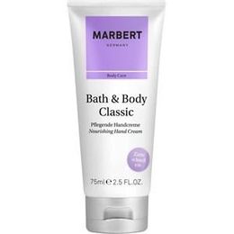 Marbert Pflege Bath & Body Nourishing Hand Cream