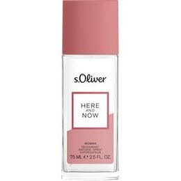 s.Oliver Damendüfte Here And Now Deodorant Spray