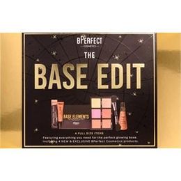 BPerfect Make-up Teint Geschenkset Base Elements The Complexion Edit 27 g + 1x Double Ended Face Brush + Illuminating Primer Rose Glow 35 ml + One Dew Three Shimmer Setting Spray 100 ml