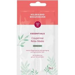 Hildegard Braukmann Pflege Essentials Couperose Relax Maske 2 x 7 ml Sachet