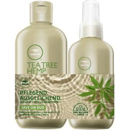 Paul Mitchell Haarpflege Tea Tree Hemp Save On Duo TEA TREE HEMPGeschenkset HEMP Restoring Shampoo & Body Wash 300 ml + HEMP Multitasking Spray 200 ml