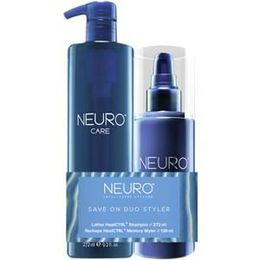 Paul Mitchell Haarpflege Neuro Geschenkset HeatCTRL Shampoo Lather 272 ml + Reshape HeatCTRL Memory Styler 139 ml