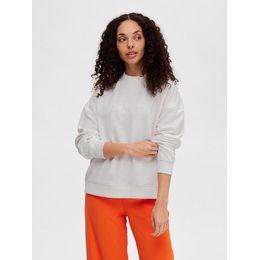 Selected Femme Sweatshirt "Joelle" in Weiß - M