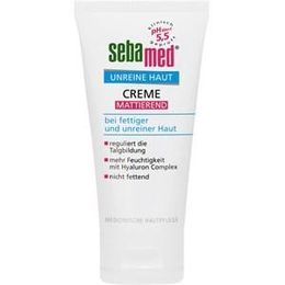 Sebamed Gesicht Gesichtspflege Unreine Haut Mattierende Creme