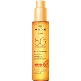 NUXE Paris Nuxe Gesichtspflege Sun Sonnenöl Gesicht & Körper LSF 50