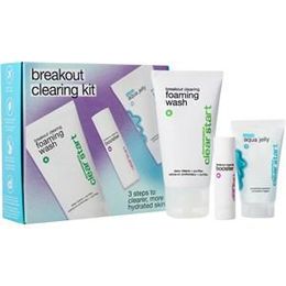 dermalogica Pflege Clear Start Breakout Clearing Kit Breakout Clearing Foaming Wash 15 ml + Breakout Clearing Booster 10 ml + Cooling Aqua Jelly 10 ml