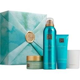 Rituals Rituale The Ritual Of Karma Geschenkset Foaming Shower Gel 200 ml + Body Cream 100 ml + Body Scrub 125 g + Scented Candle 140g