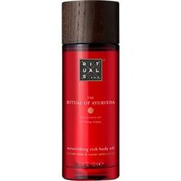 Rituals Rituale The Ritual Of Ayurveda Rich Body Oil