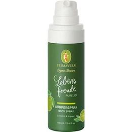 Primavera Naturkosmetik Organic Skincare LebensfreudeKörperspray