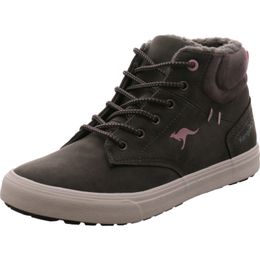 Kangaroos KAVU X Stiefel, grau|rosa, 31 EU