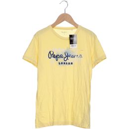 Pepe Jeans Herren T-Shirt, gelb, Gr. 176
