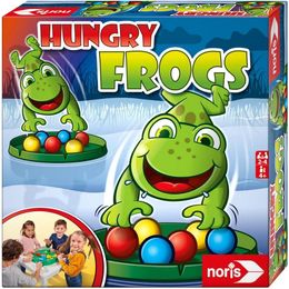 Noris Spiel, Kinderspiel Aktionsspiel Hungry Frogs 606061859