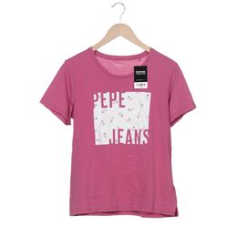 Pepe Jeans Damen T-Shirt, pink, Gr. 42