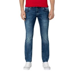 Timezone Slim-fit-Jeans Slim Fit Jeans Stretch Denim Hose Stone Wash (1-tlg) 6598 in Blau