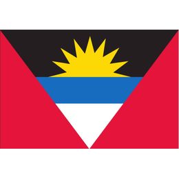 flaggenmeer Flagge Antigua und Barbuda 160 g/m² Querformat