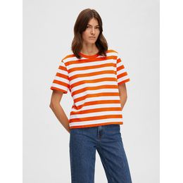 Selected Femme Shirt "Essential" in Orange - XS