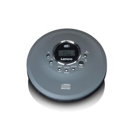 Lenco CD-400GY - Tragbarer CD/MP3-Player Radio, grau