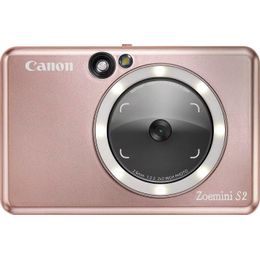 Canon Zoemini S2 Sofortbildkamera (8 MP, Bluetooth, NFC), rosa
