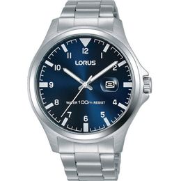 Lorus Quarzuhr RH963KX9, Armbanduhr, Herrenuhr, Datum, silberfarben
