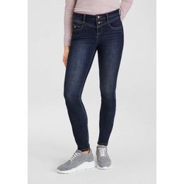 H.I.S. H.I.S 5-Pocket-Jeans djunaHS ökologische, wassersparende Produktion durch Ozon Wash, blau